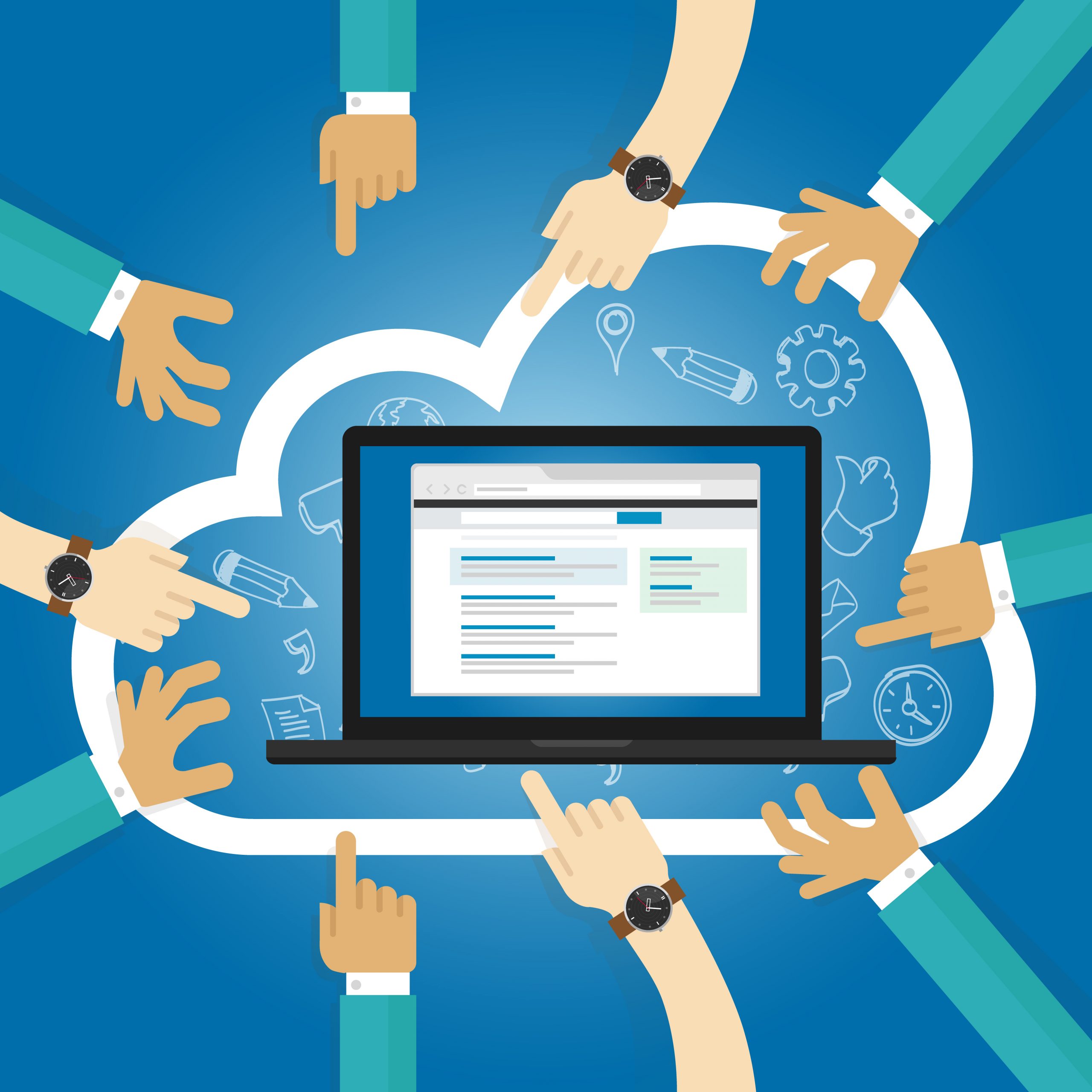 What Is The Difference Between SaaS And Cloud Computing Cloud